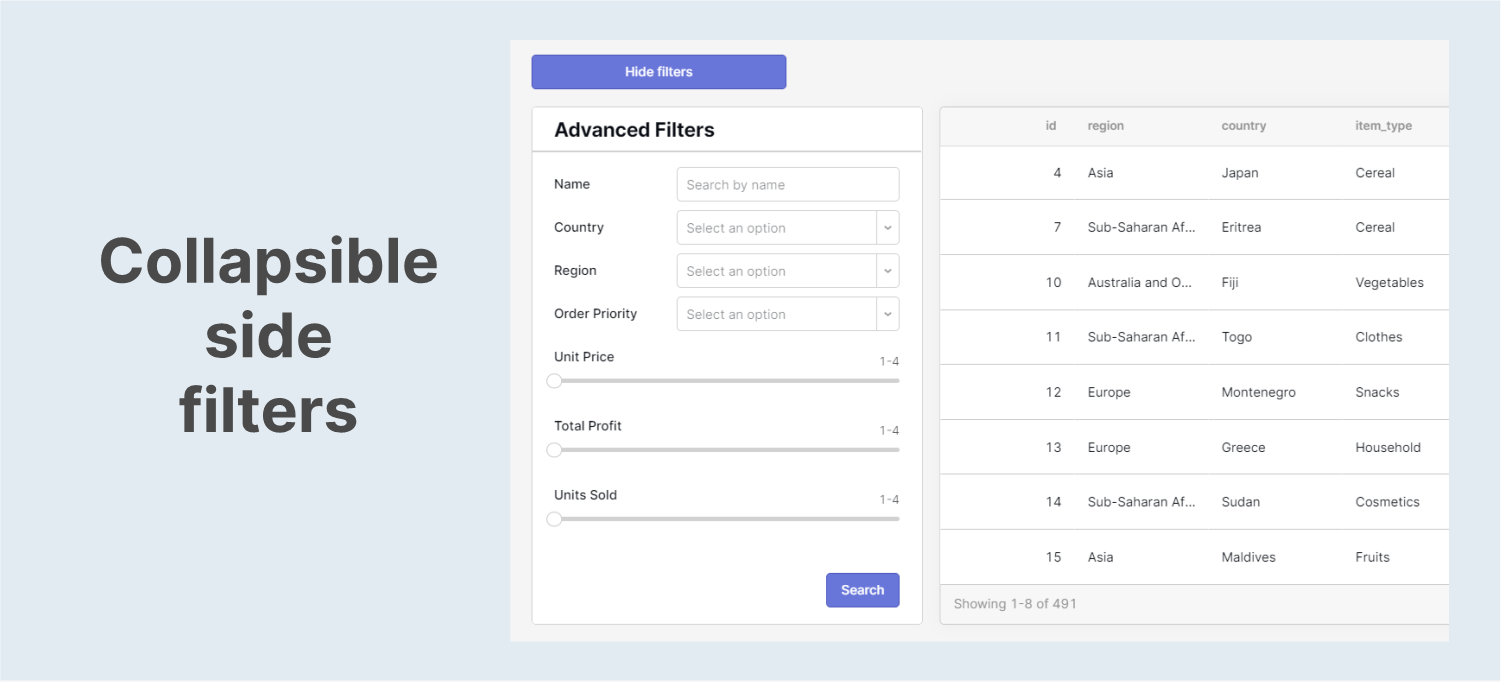 How To Create A Collapsible Side Container In Retool For Filters Extra 